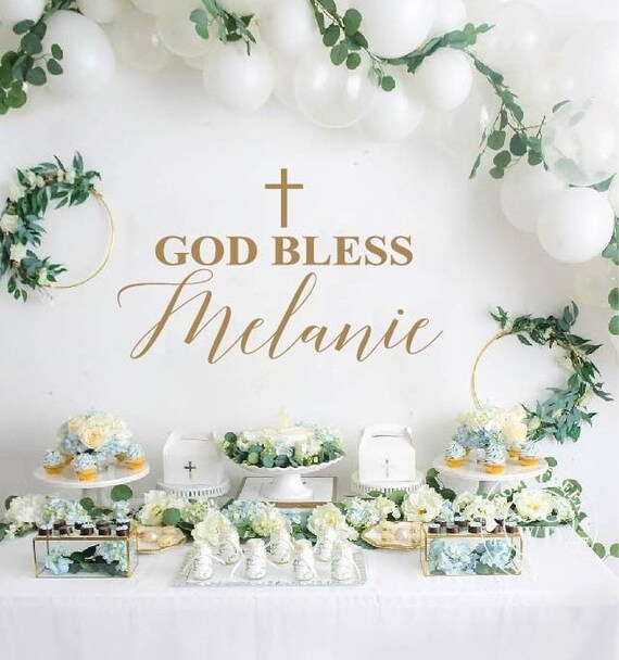 First Communion Balloon Decorations