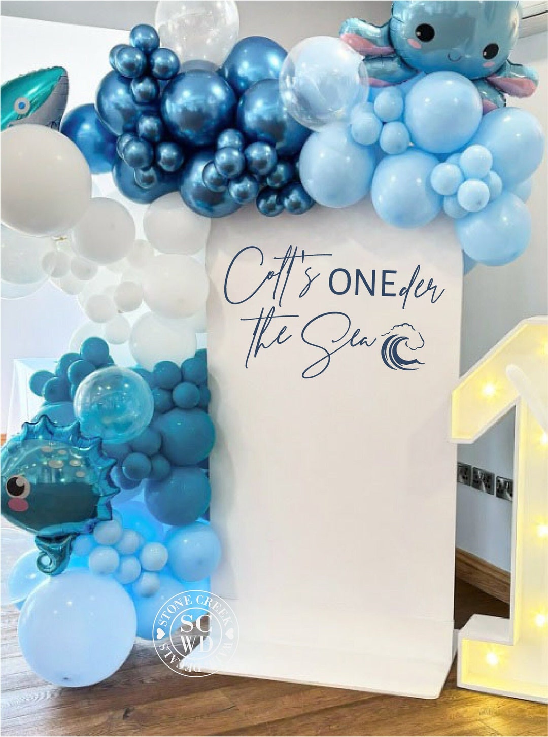 Under the Sea First Birthday Party Theme. Oneder Under the Sea First ...