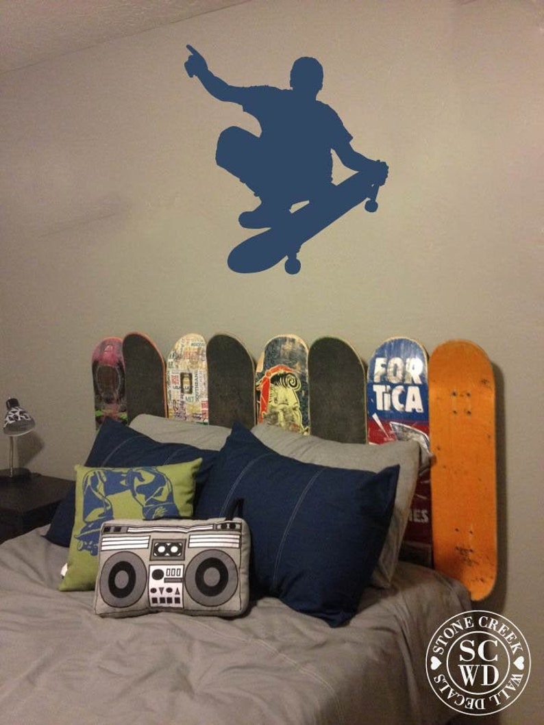 Skateboard Decals for Walls Skateboarding Stickers for Walls - Etsy