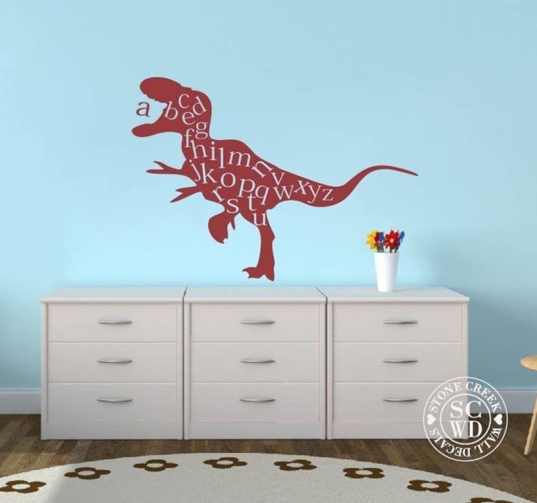 T Rex Wall Decals | Dino Wall Decals | Dinosaur Decals for Bedrooms ...