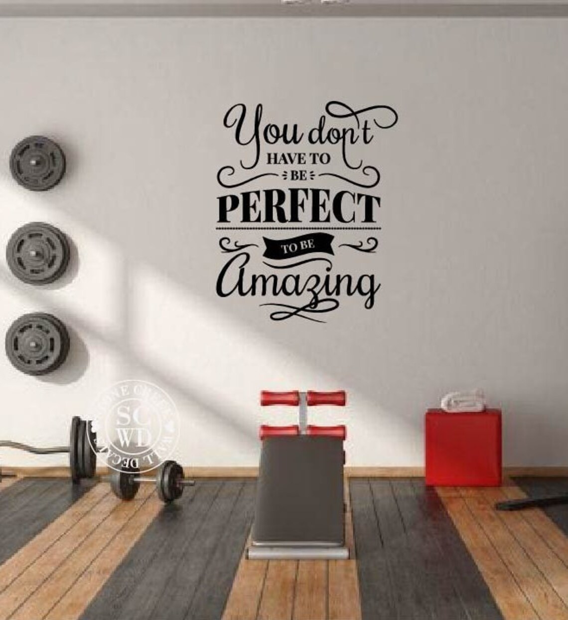 You Don't Have to Be Perfect to Be Amazing Wall Decals | Inspirational ...