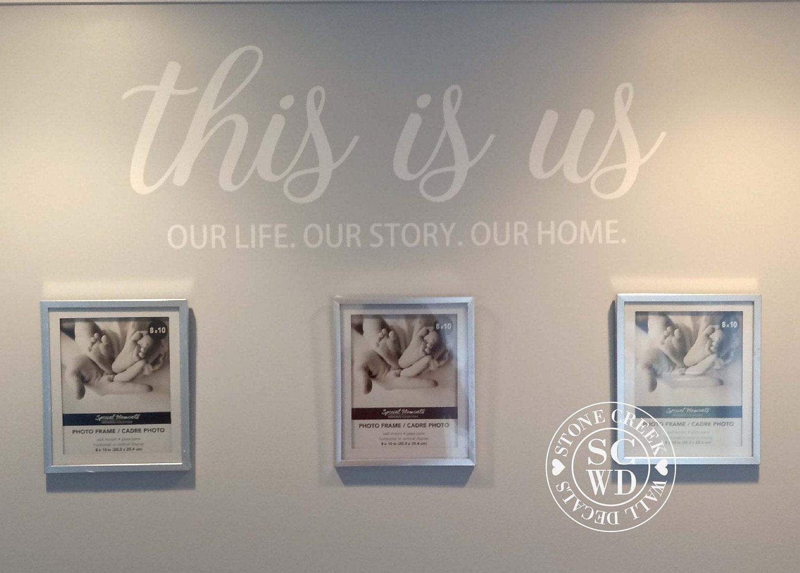 This is Us Wall Decal Our Life Our Story Our Home I This is Us | Etsy