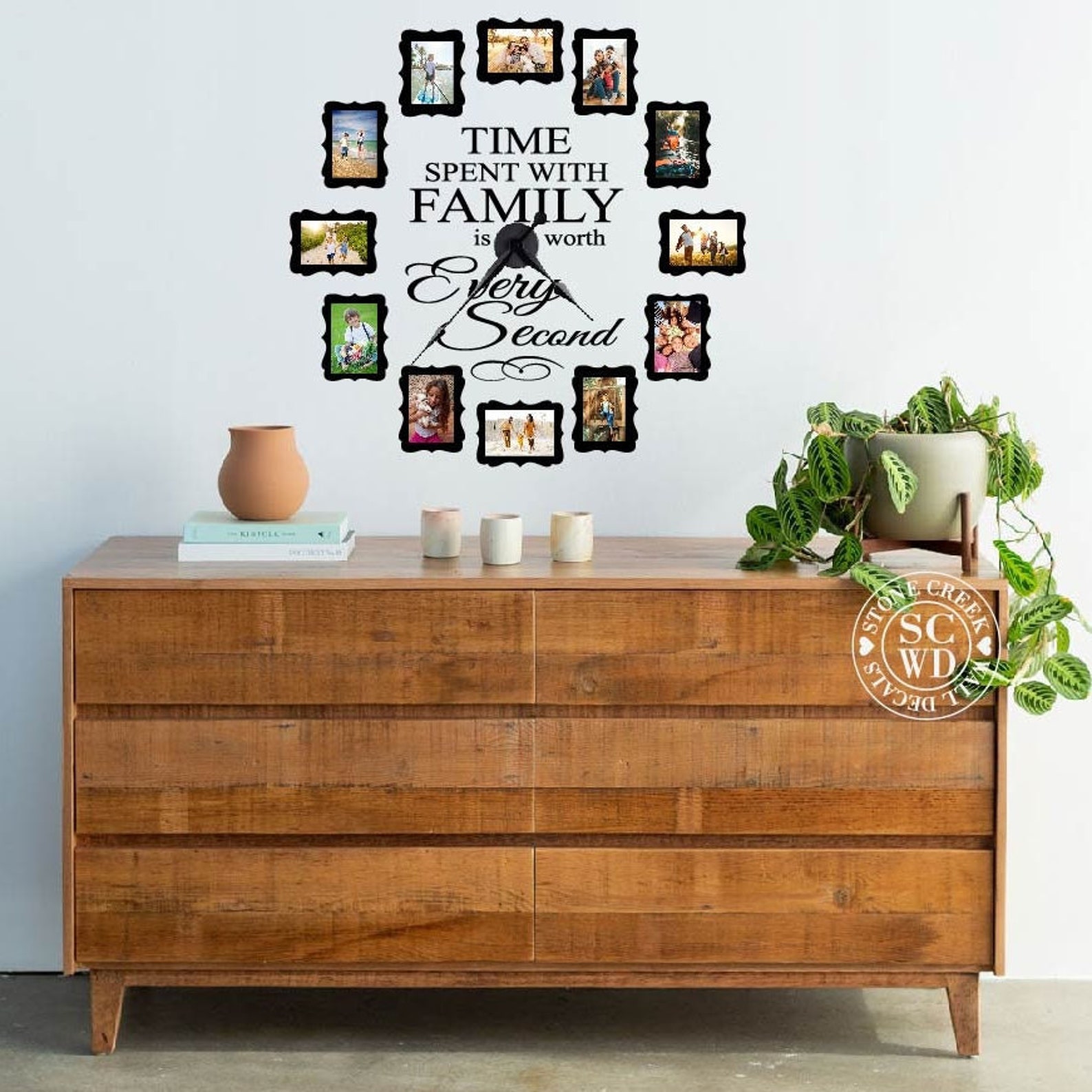 Clocks for Wall, Wall Clock, Time Spent With Family is Worth Every ...