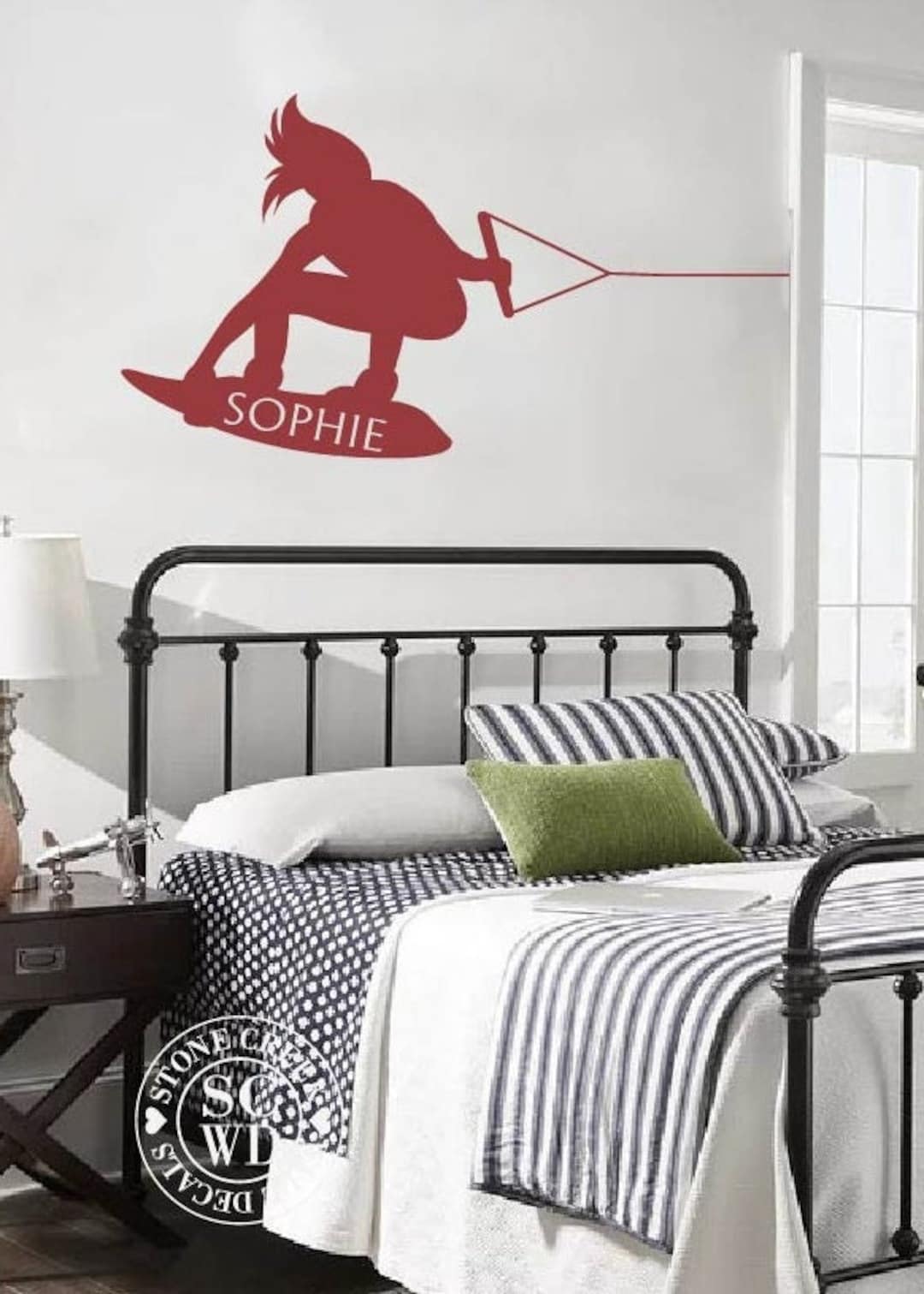 Wakeboarding Wall Decals | Wakeboard Wall Decals | Wakeboarding Wall ...