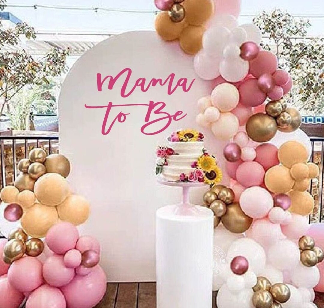 Mama to Be Baby Shower Party Decal Sign. Gender Reveal Girl or - Etsy