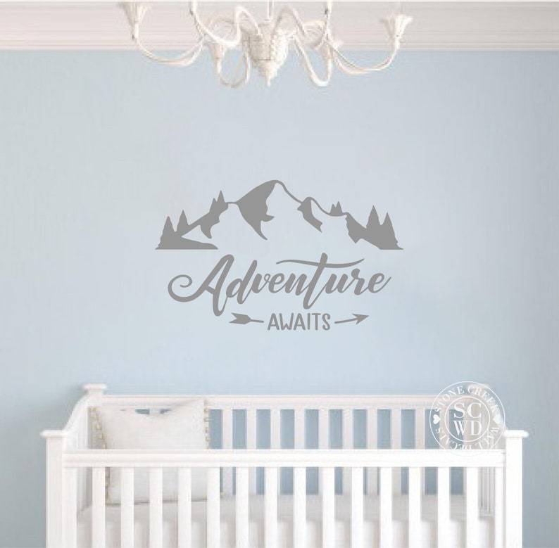 Adventure Awaits Wall Decal | Arrow Decal | Adventure Life Decals ...