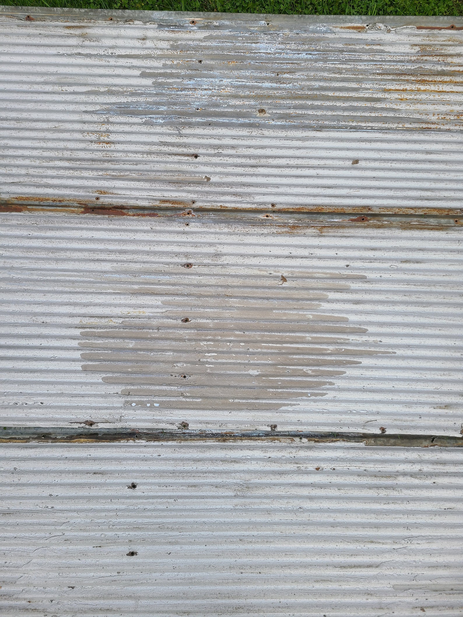 Reclaimed Barn Tin Roofing: Weathered Silver Corrugated Metal - Etsy