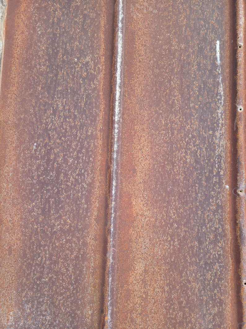 Rusty Reclaimed Metal Roofing Barn Tin Beautiful Rustic | Etsy