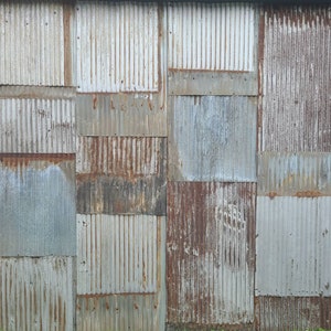 Corrugated Metal Roofing Barn Tin Mix and Match Silver With Rust ...