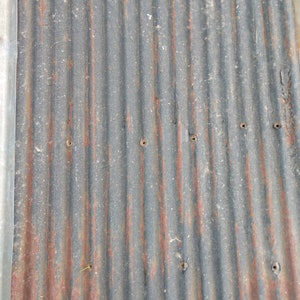 Rusty With Black Reclaimed Corrugated Metal 500 Sq Feet Available ...