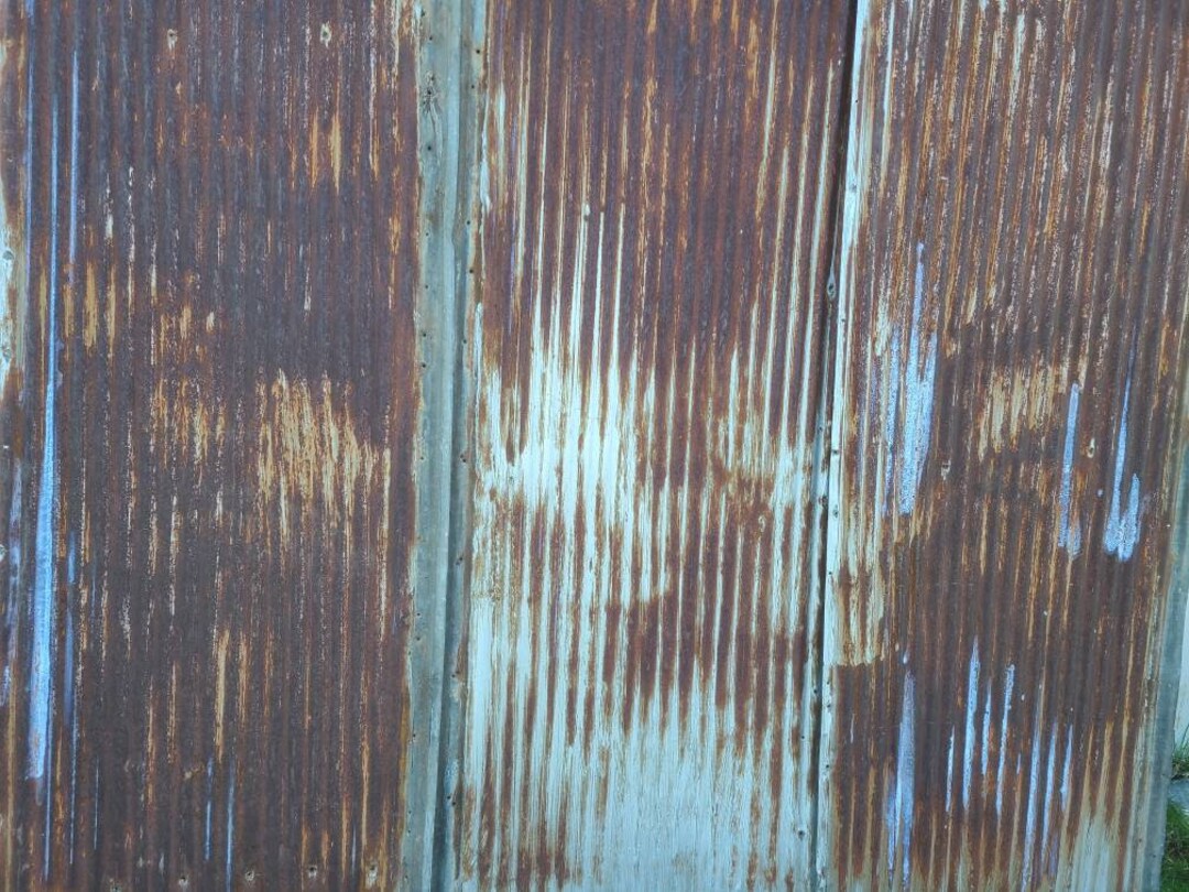 Metal Roofing Barn Silver Tin With Some Rust Areas Beautiful - Etsy