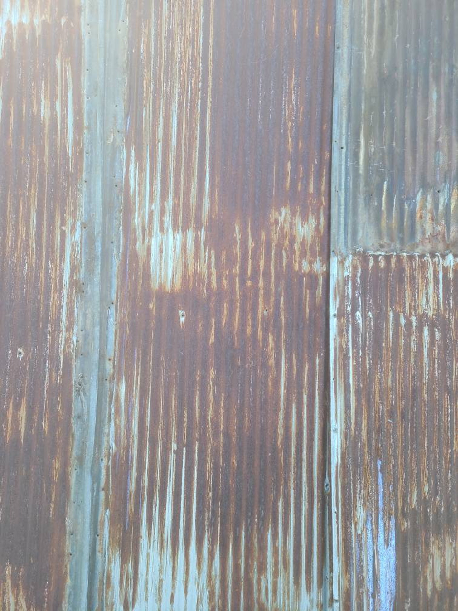 Metal Roofing Barn Silver Tin With Some Rust Areas Beautiful - Etsy