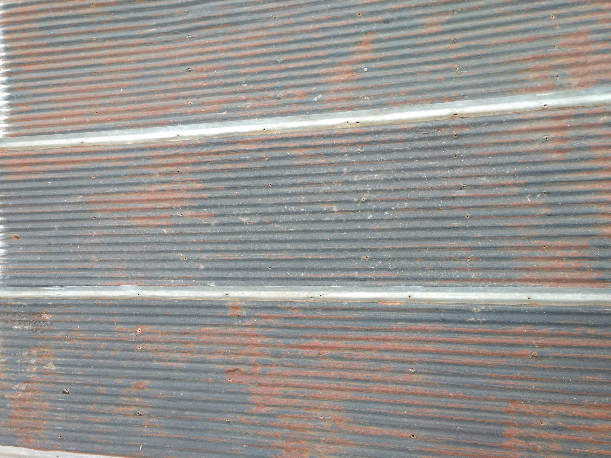 Rusty with Black Reclaimed Corrugated Metal Roofing Barn Tin | Etsy