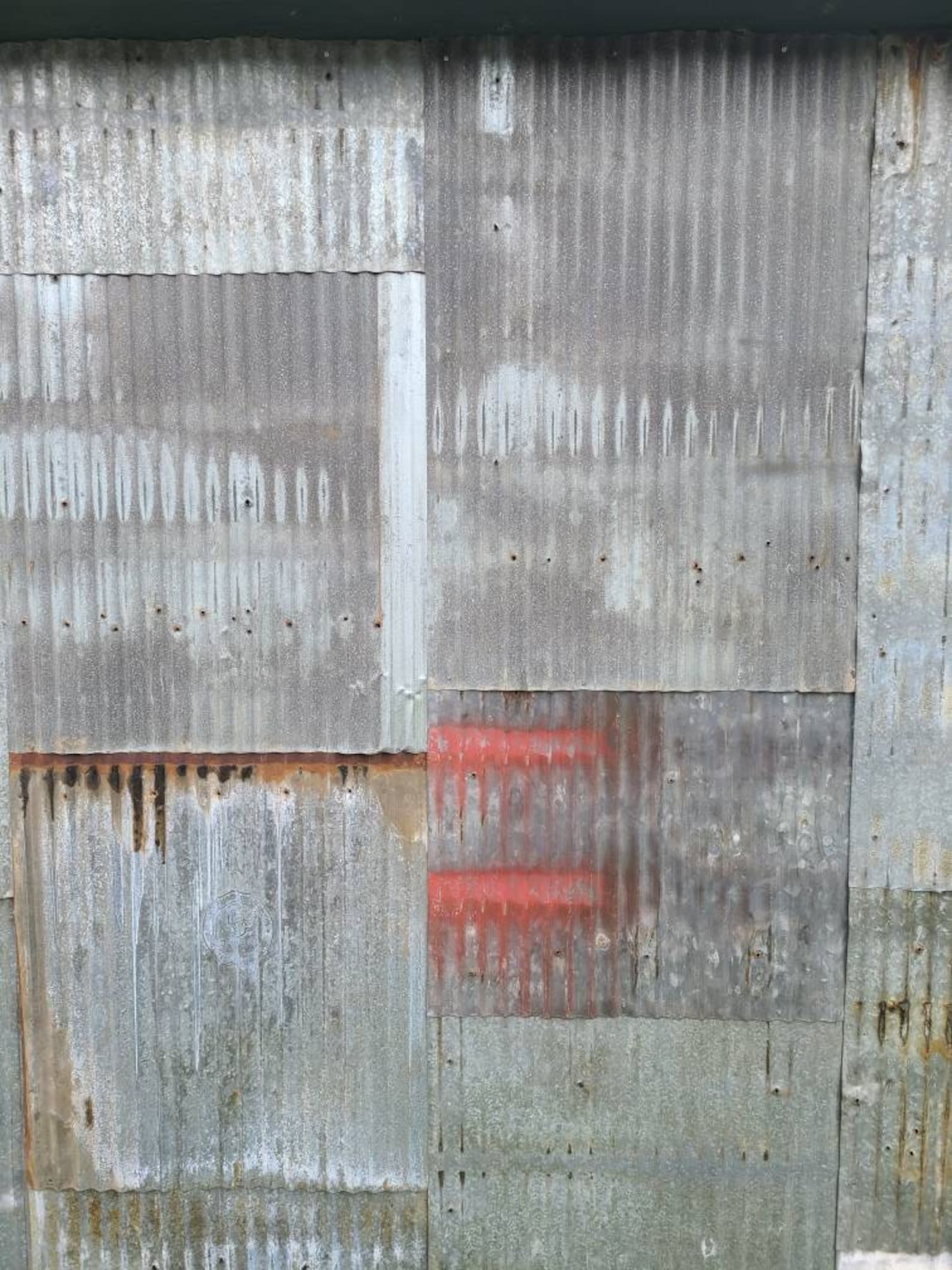 Silver Mix and Match Reclaimed Corrugated Metal Roofing Barn | Etsy