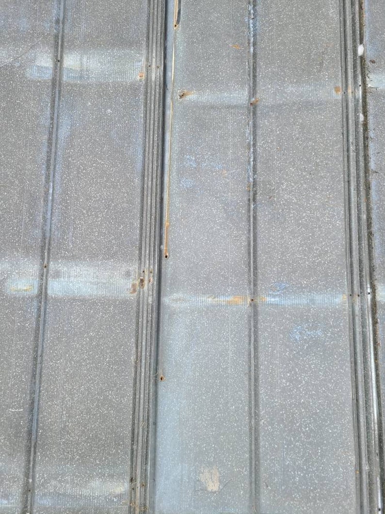 Metal Roofing Barn Tin Silver With Rust Beautiful Reclaimed Rustic ...