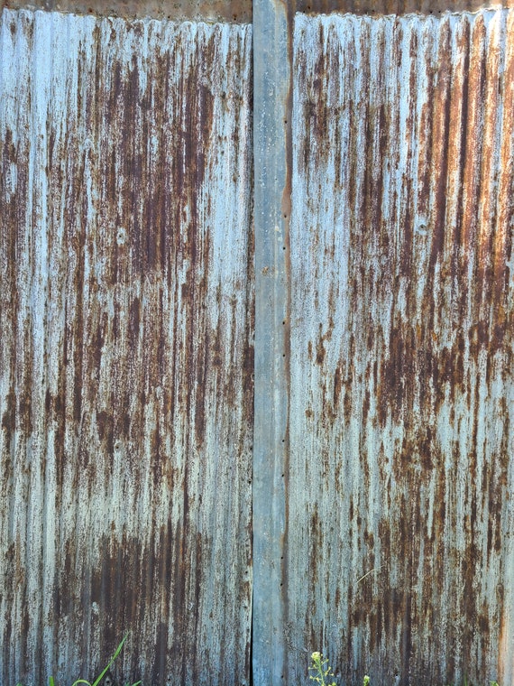 Rusted Metal Roof Texture