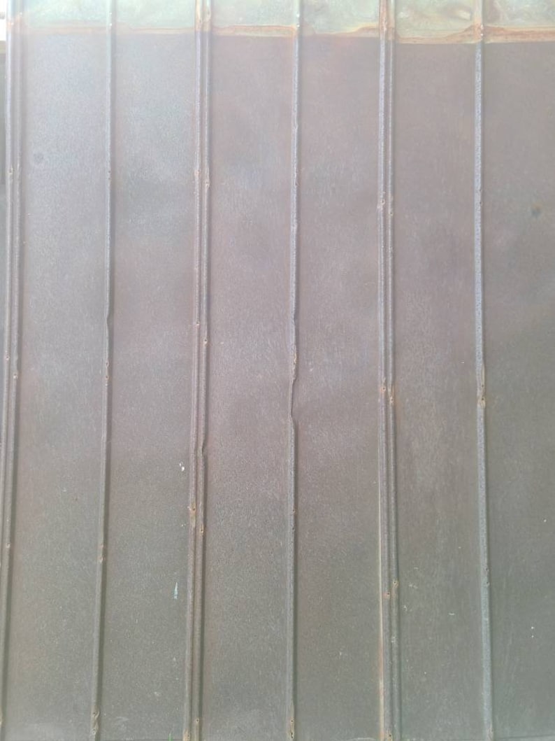 Reclaimed Barn Tin Roofing Panels: Rustic Weathered Patina, 26" Wide - Etsy