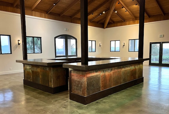 Rusted Corrugated Metal Interior