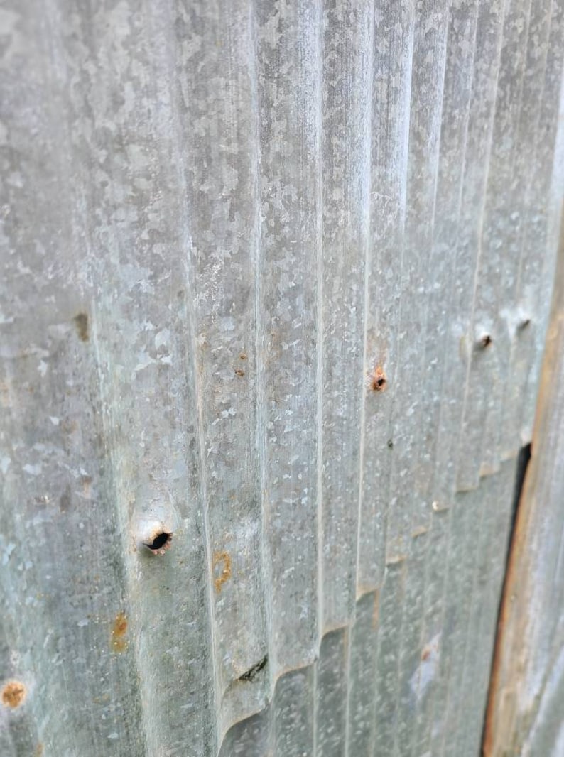 Silver Mix and Match Reclaimed Corrugated Metal Roofing Barn | Etsy