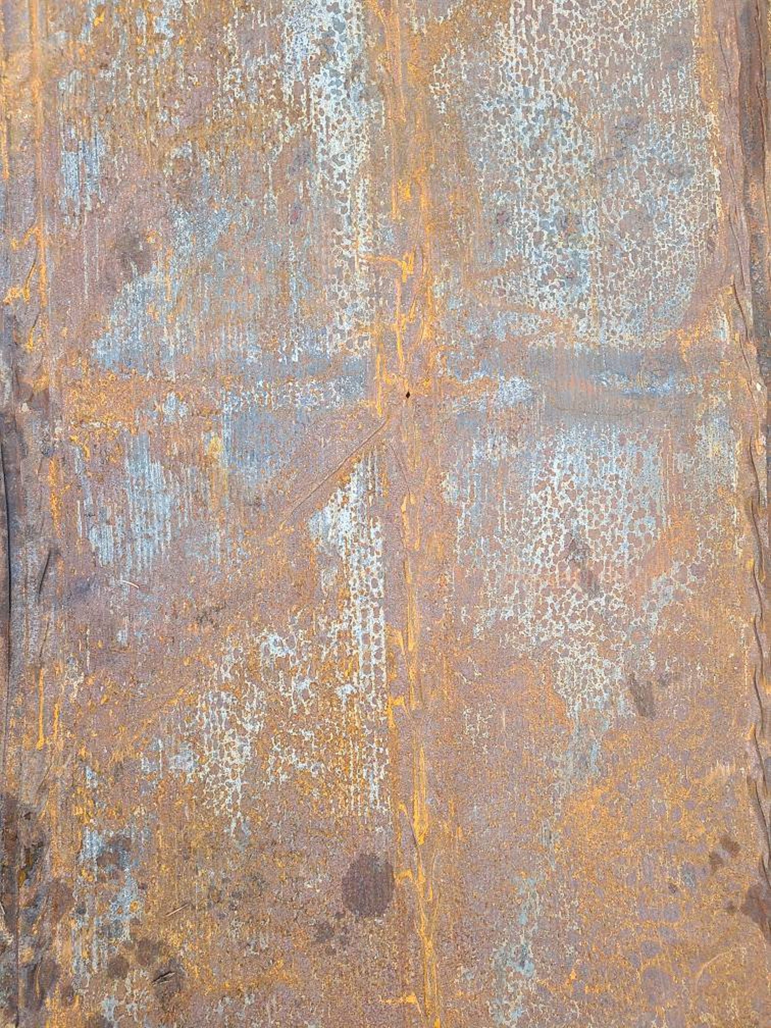 Reclaimed Metal Roofing Flattened Barn Tin Silver and Rusty - Etsy