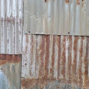 Corrugated Metal Roofing Barn Tin Mix and Match Silver With Rust ...