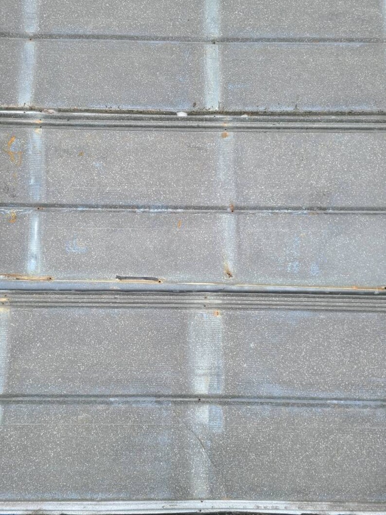 Reclaimed Barn Tin Roofing: Silver Metal With Rustic Rust Patina - Etsy
