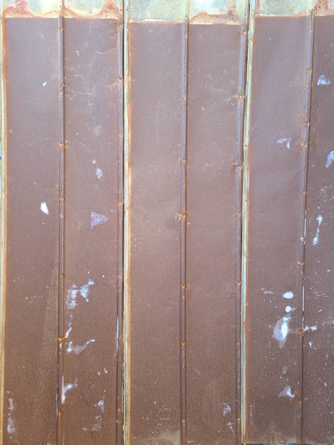 Rusty Metal Roofing 3V Barn Tin Beautiful Reclaimed Rustic Weathered ...