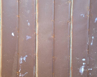 Metal Roofing Barn Silver Tin With Some Rust Areas Beautiful Reclaimed ...