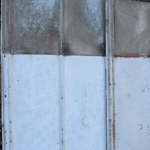 Metal Barn Tin Silver Roofing Beautiful Reclaimed Rustic Weathered ...