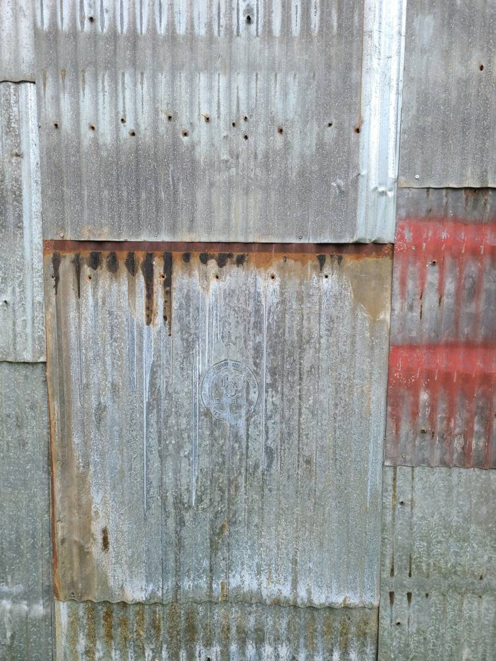 Silver Mix and Match Reclaimed Corrugated Metal Roofing Barn | Etsy