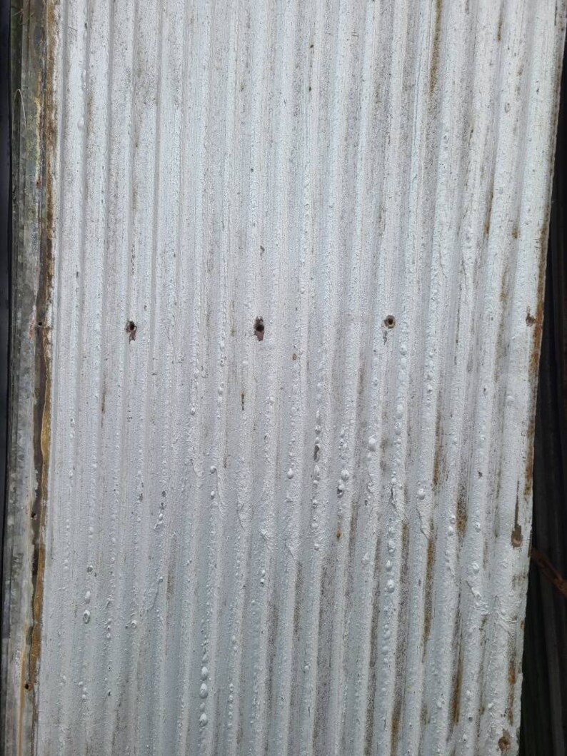 Metal Roofing Barn Tin Silver With Rust Beautiful Reclaimed | Etsy