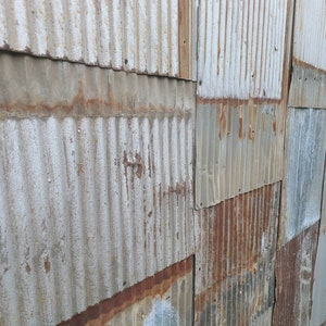 Corrugated Metal Roofing Barn Tin Mix and Match Silver With Rust ...