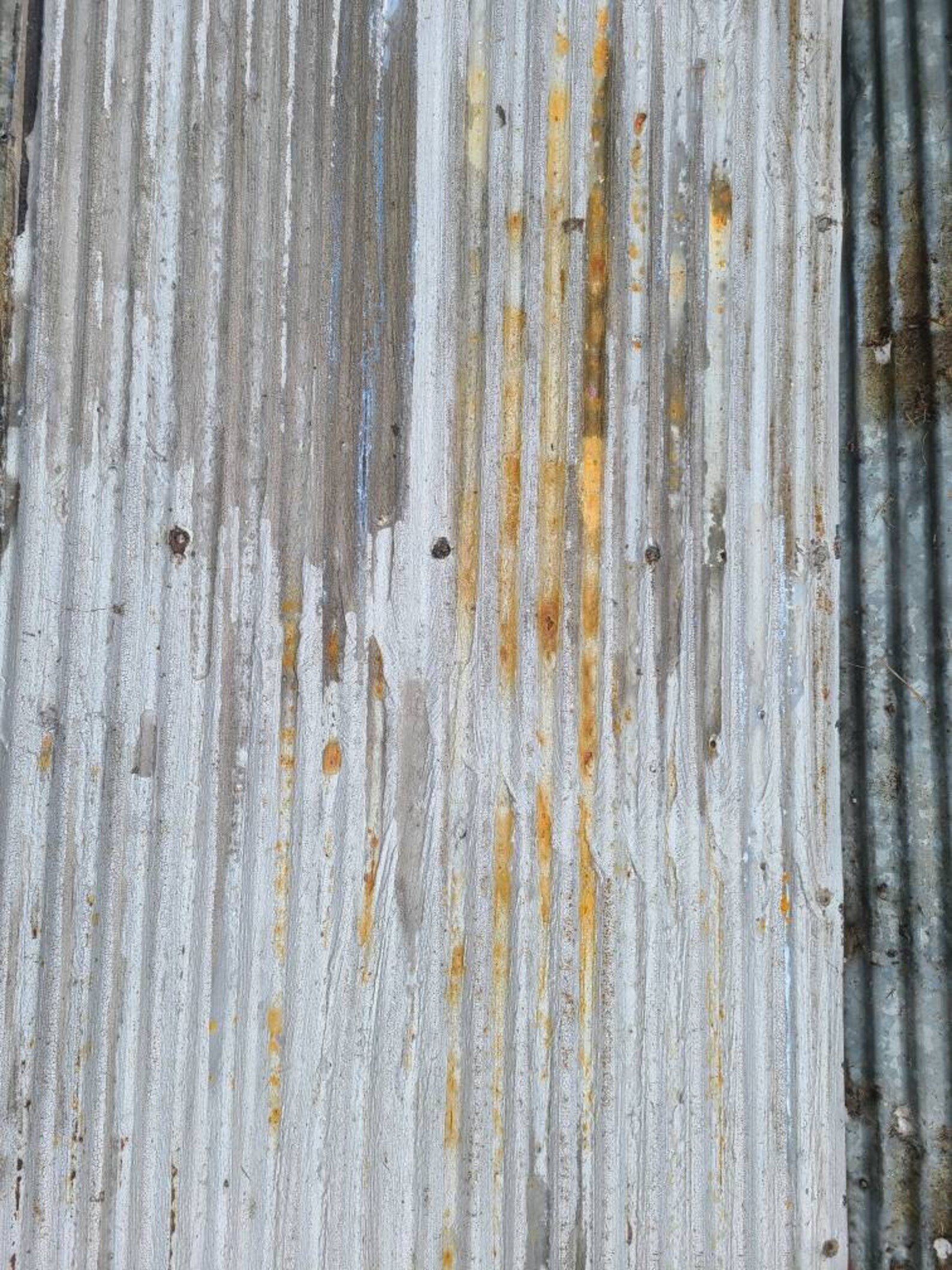 Metal Roofing Barn Tin Silver With Rust Beautiful Reclaimed | Etsy