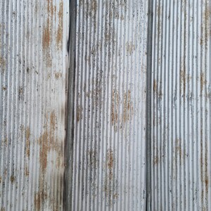 Reclaimed Barn Tin Roofing: Wide Rustic Silver Panels, Weathered Patina ...