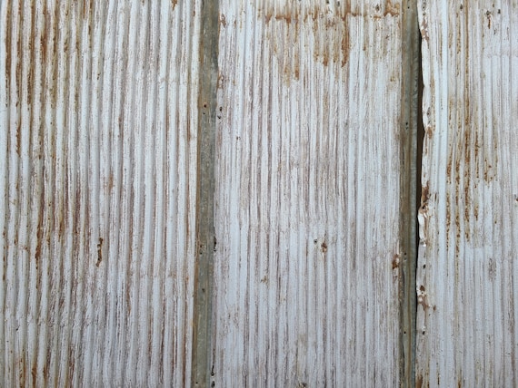 Reclaimed Corrugated Metal Old Battered Rusty Corrugated Iron Roofing