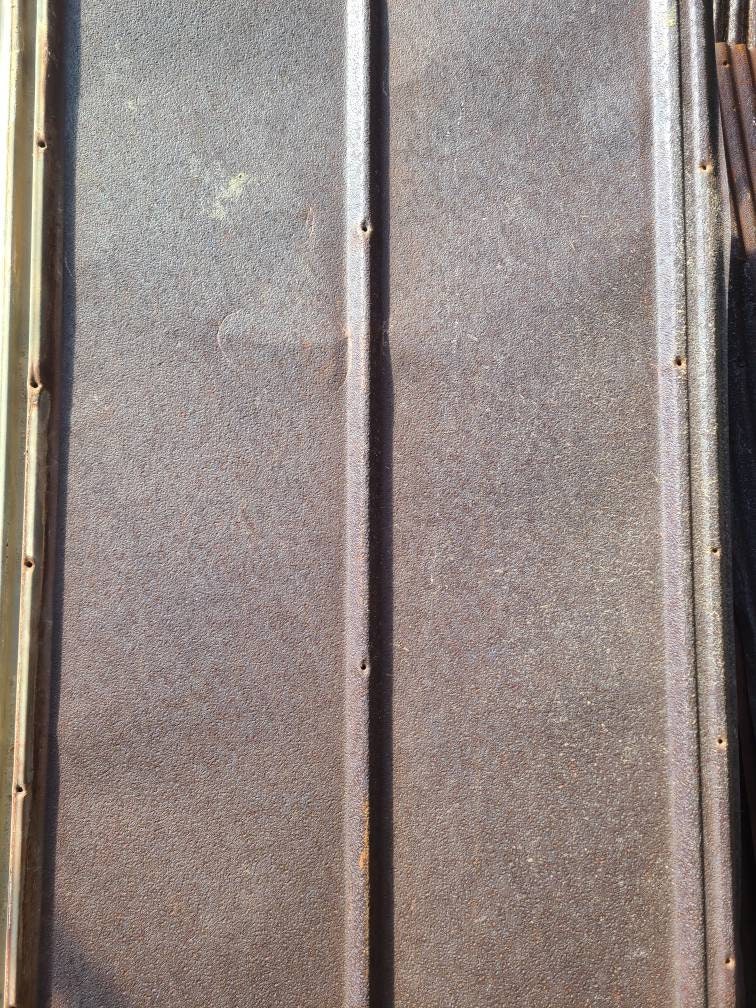 Reclaimed Barn Tin Roofing Panels: Rustic Weathered Patina, 26" Wide - Etsy