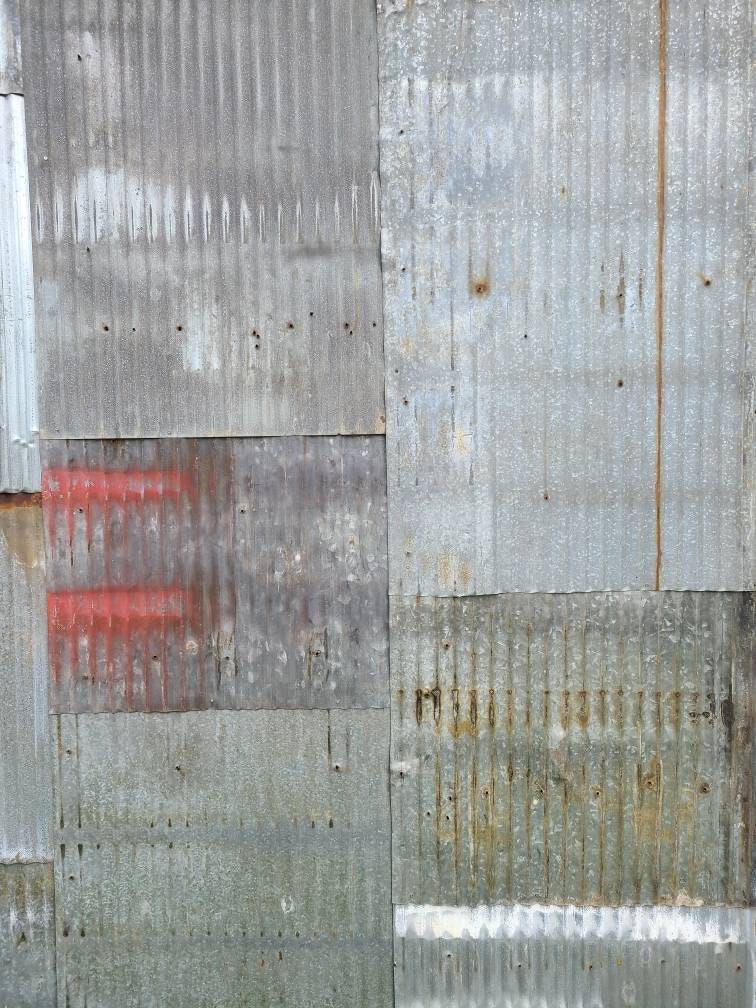Silver Mix and Match Reclaimed Corrugated Metal Roofing Barn | Etsy