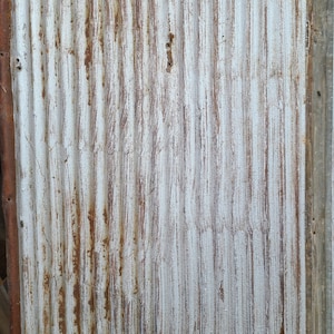 Barn Tin Silver Weathered Corrugated Metal Roofing Tin Beautiful ...