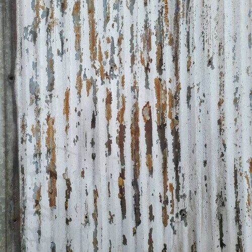 Metal Roofing Barn Corrugated Weathered Silver Painted 20k - Etsy