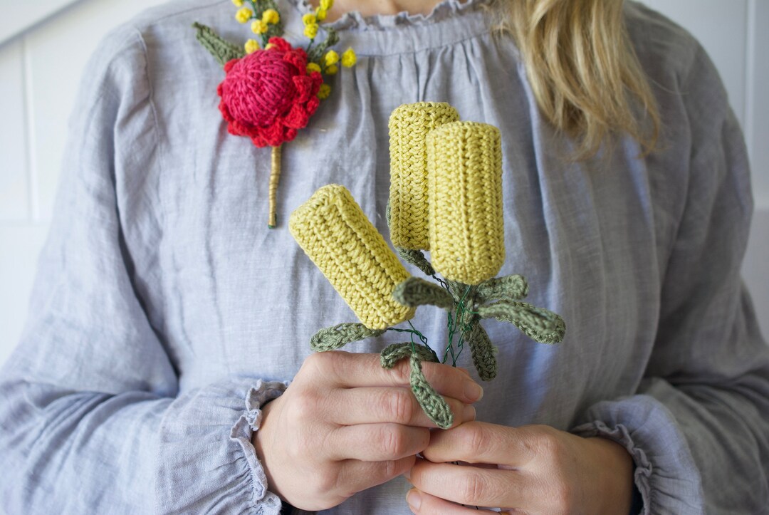 Let's Make Australian Wildflowers! Crochet Australian Wildflowers With ...