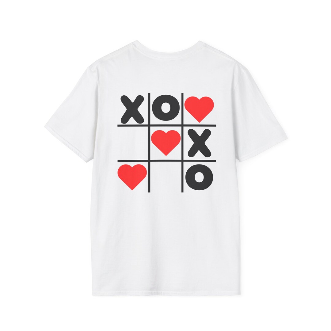 Valentine's Day Tic Tac Toe T-shirt - Etsy