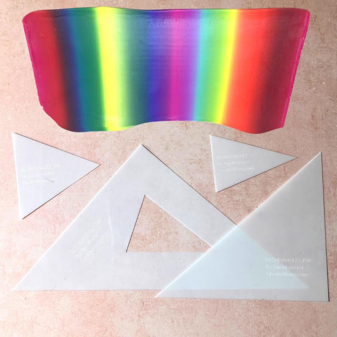 Blendangles Skinner Ombre Gradient Blend Clay Templates for Pasta ...