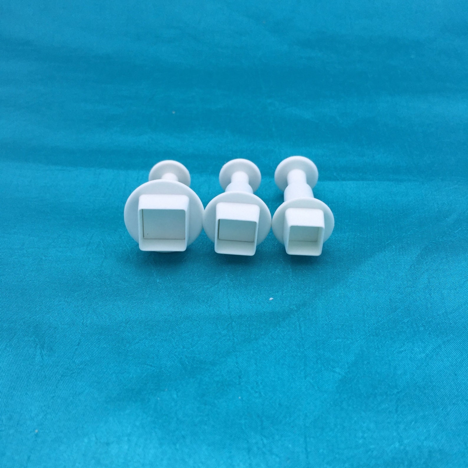 Mini Square Plunger Clay Cutter Set Fondant Shape Cutter Set Earring ...