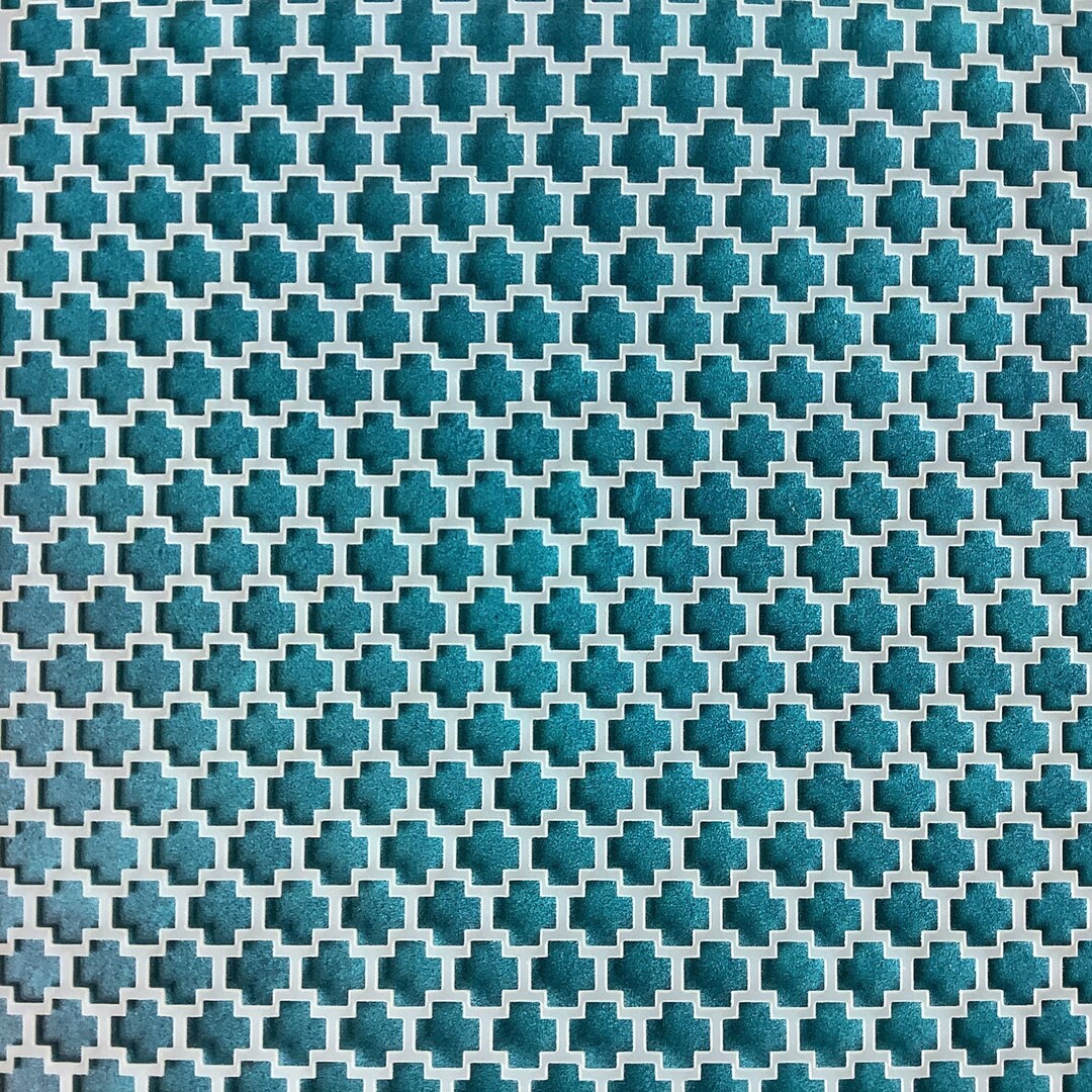 Cross My Path Mylar Stencil Texture Sheets for Polymer Clay Earrings ...