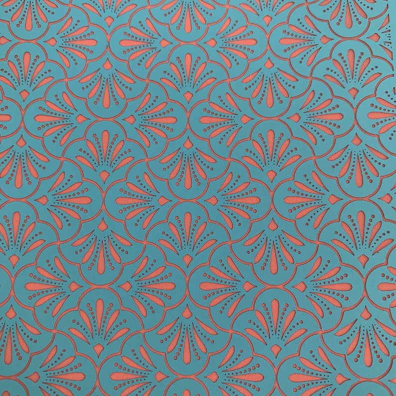 Silk Screen Scalo-fan Stencil for Polymer Clay Jewelry Mixed | Etsy