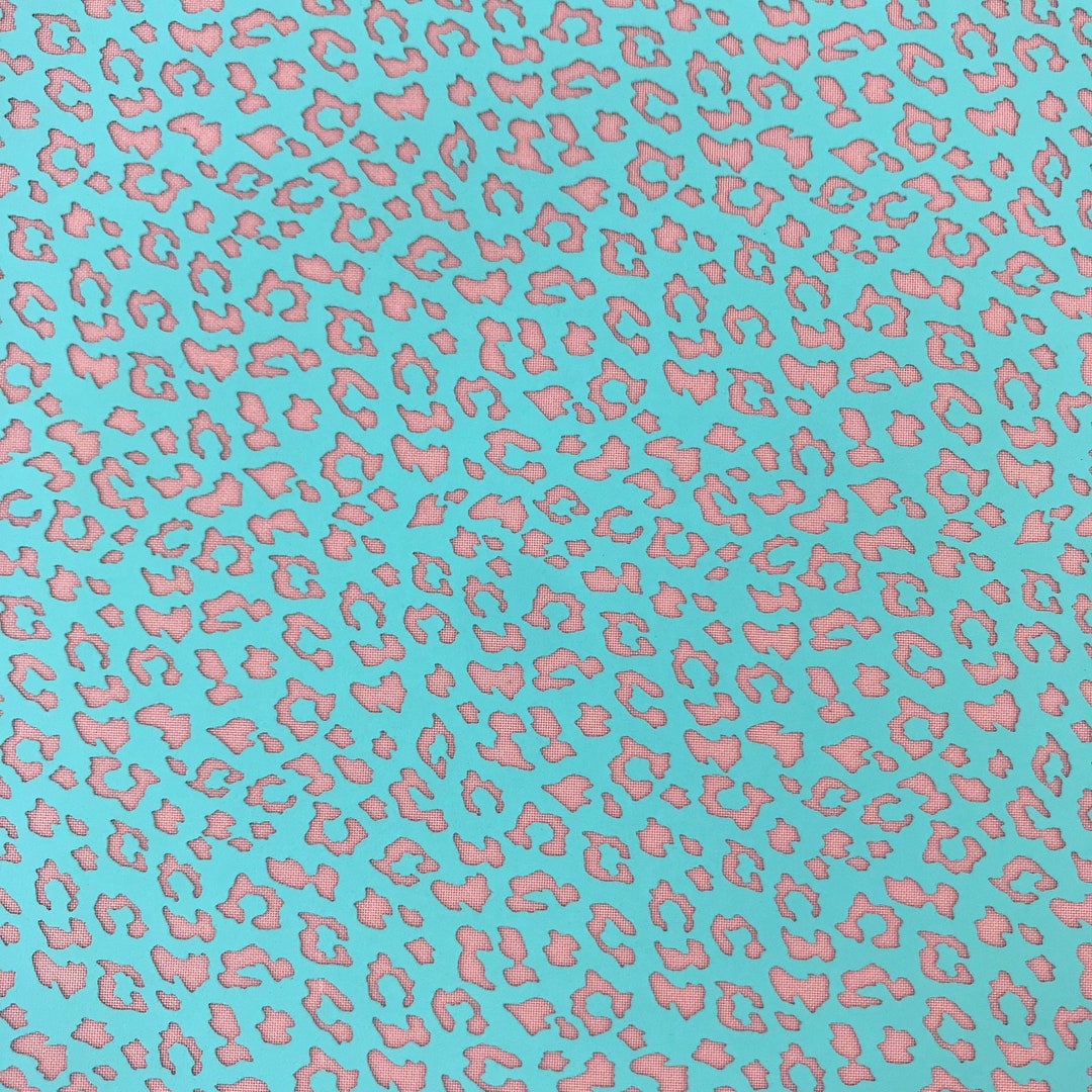 Silkscreen Stencil SLAB Snow Leopard Cheetah for Polymer Clay and Mixed ...