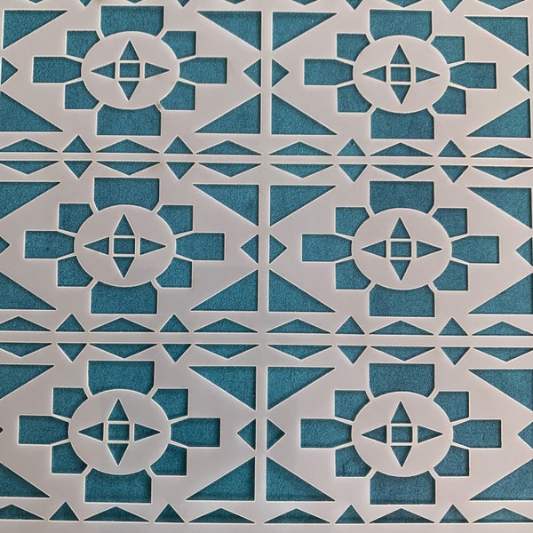 Southwestern Stencil - Etsy