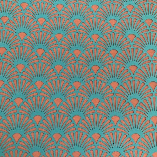 Silk Screen Scalo-fan Stencil for Polymer Clay Jewelry Mixed | Etsy