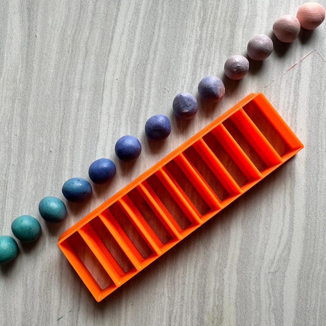 Bead Ladder Polymer Clay Cutter for Making 10 Pieces Same Size and ...