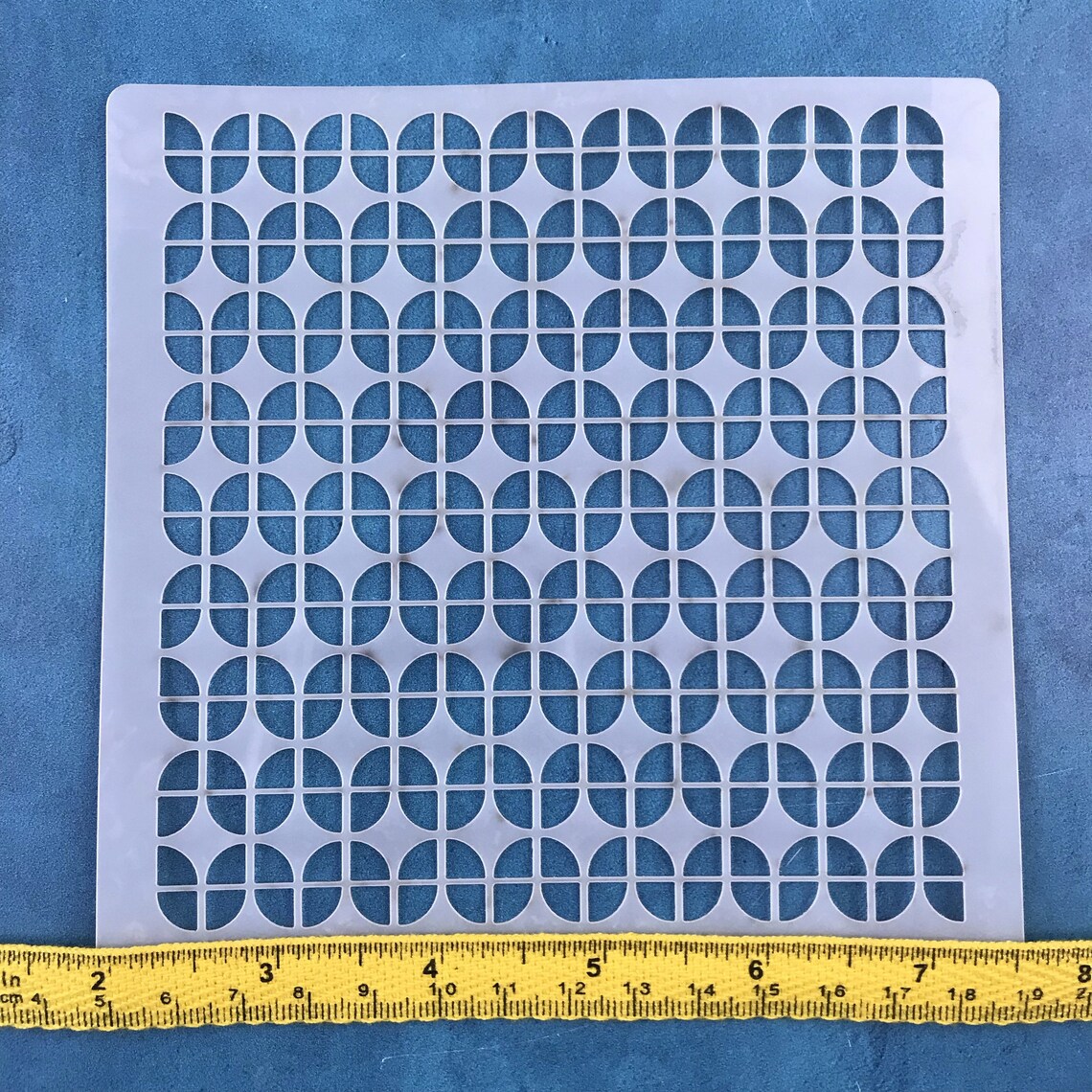 Groovy Mods Mylar Stencil Texture Sheet for Polymer Clay | Etsy